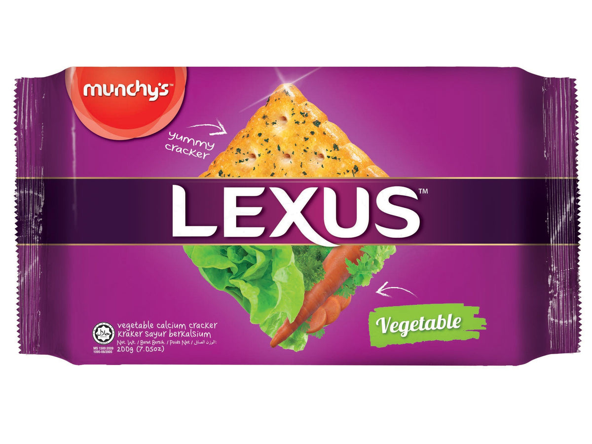 Lexus Vege Calcium Cracker 200g (12pc) – GoodZay