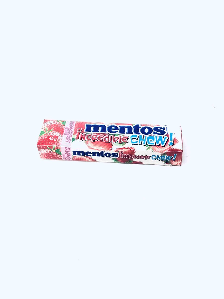 Mentos Incredible Chew 45g (Strawberry) – GoodZay