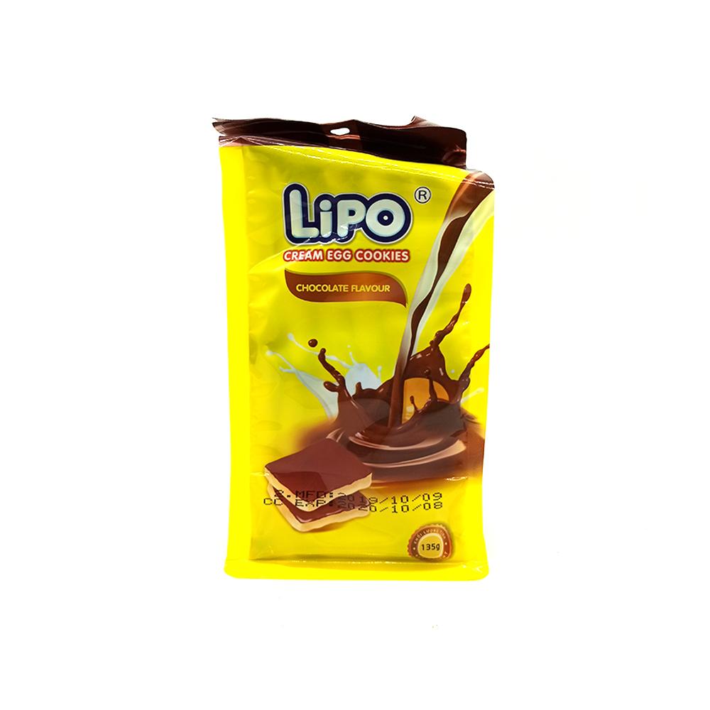 Lipo Chocolate Egg Cookies 135g – GoodZay
