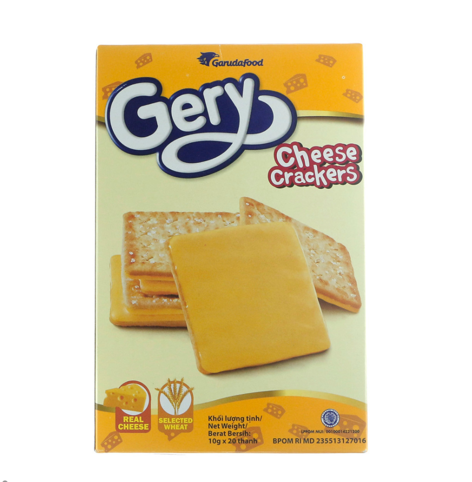 Gery Cheese Crackers 20 Pieces -200g – GoodZay